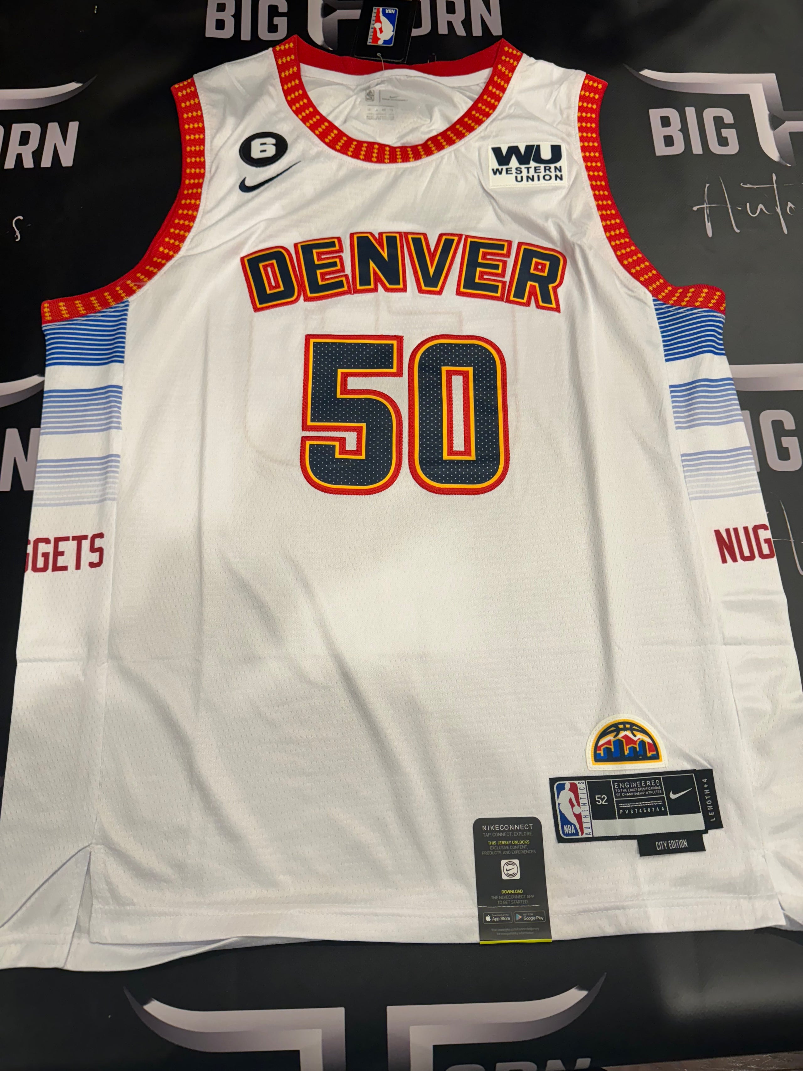 Aaron Gordon City Jersey 2023 champs | Big Horn Autographs